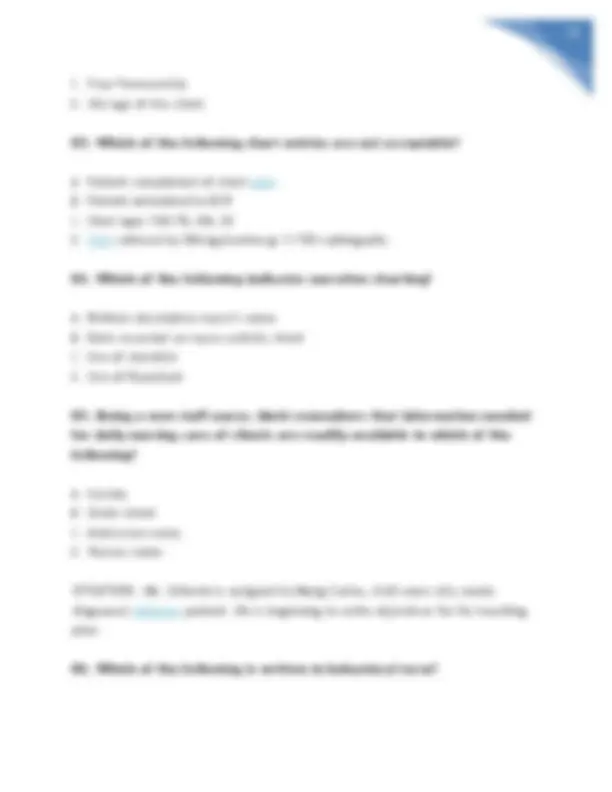 Fundamentals of Nursing Exam 15: NLE Pre-Boards (100 Items) | Exams ...