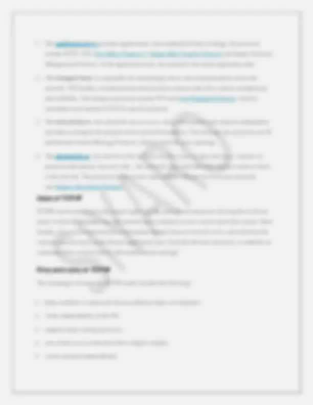 computer network tcp model | Schemes and Mind Maps Computer science | Docsity