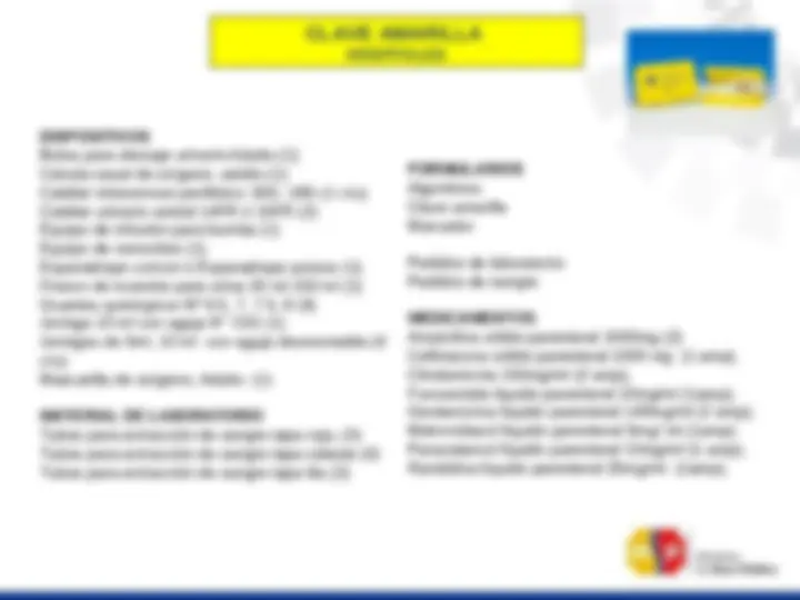 CLAVES OBSTETRICAS, CLAVE AMARILLA, CLAVE AZUL, CLAVE ROJA ...