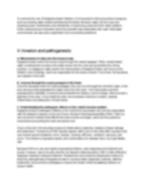 Naegleria fowleri life cycle | Study notes Biology | Docsity