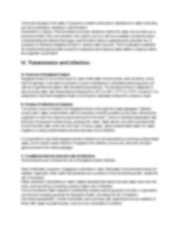 Naegleria fowleri life cycle | Study notes Biology | Docsity