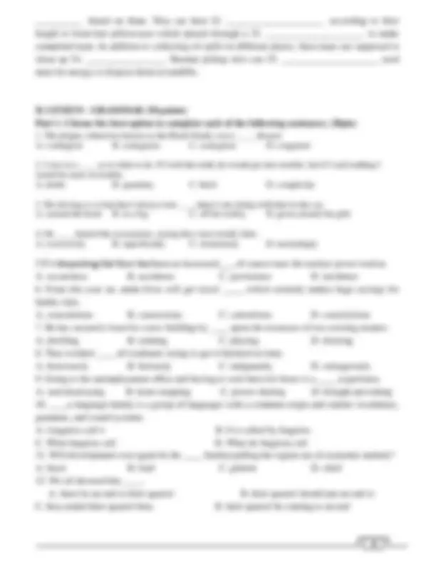 SELF-PRACTICE FOR THE GIFTED STUDENTS | Essays (high school) Law | Docsity