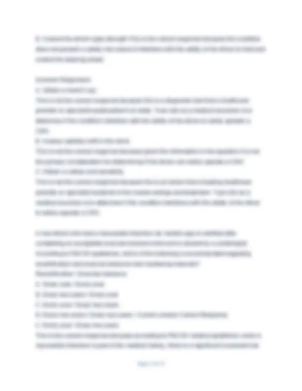 NRCME DOT Examiner Test Practice Questions with Correct Answers | Exams ...