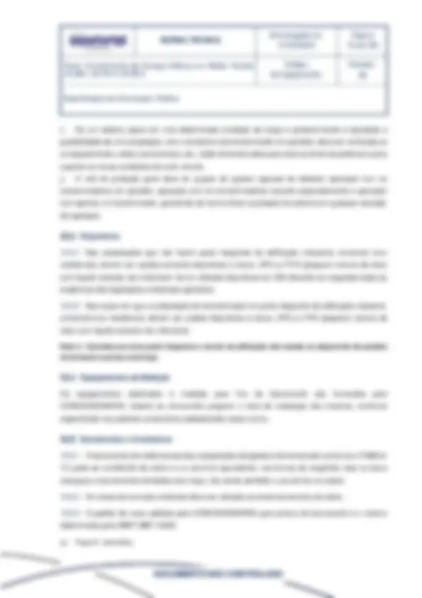 Norma técnica N002 equatorial | Esquemas Engenharia Elétrica | Docsity