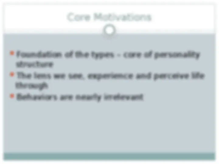 Enneagram overview powerpoint | Slides Personality Psychology | Docsity