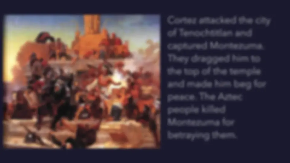 The Conquest of the Aztec Empire by Hernán Cortés | Study Guides ...