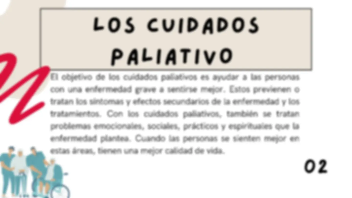 Cuidados Paliativos Y Manejo De Dolor Guías Proyectos