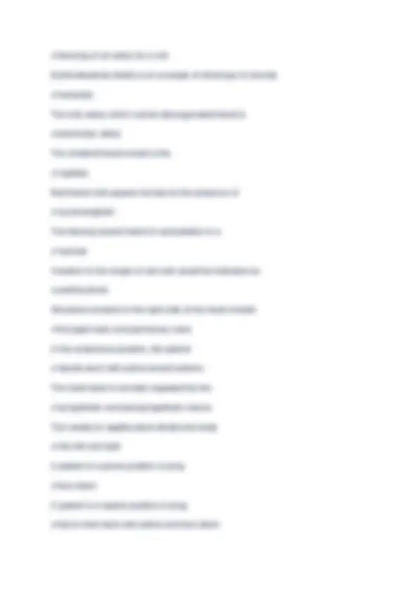 NAHP NRCMA Exam Laboratory Chapter 4 Body Planes and System | Exams ...