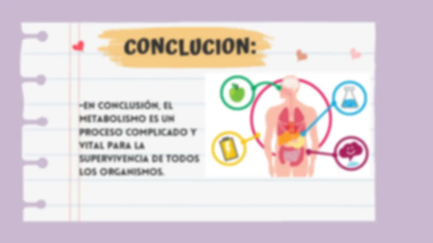 Metabolismo anabolismo y catabolismo | Diapositivas de Biología | Docsity