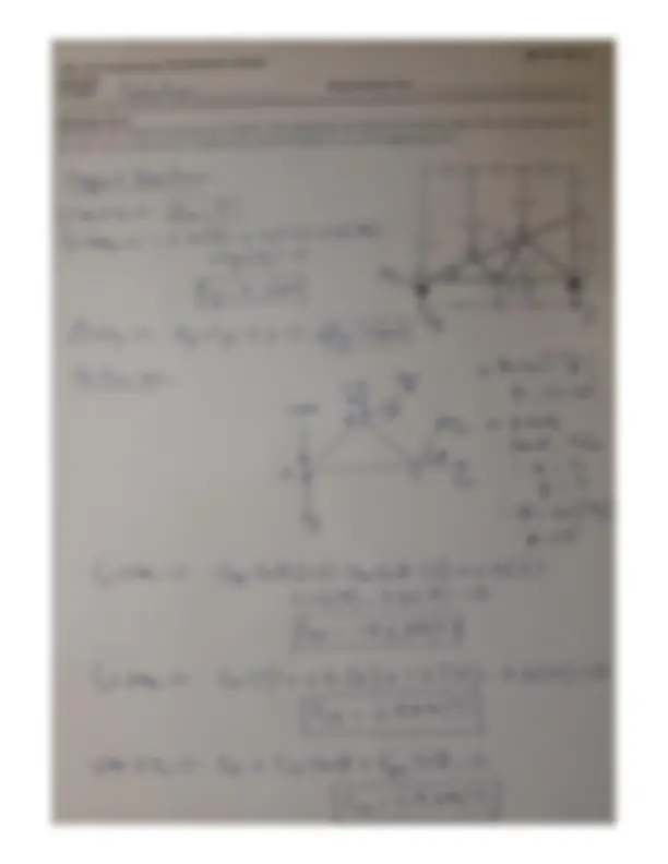 This is quiz of Engineering mechanics: Statics. | Quizzes Statics | Docsity