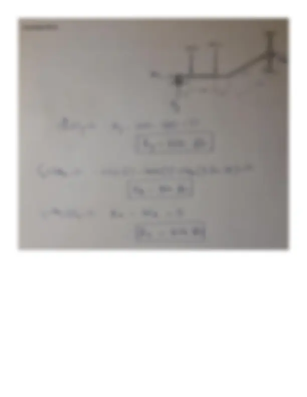 This is quiz of Engineering mechanics: Statics. | Quizzes Statics | Docsity