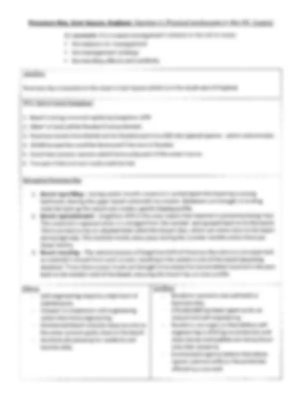 GCSE Geography Physical Landscapes case study sheets (Grade 4 -9 ...