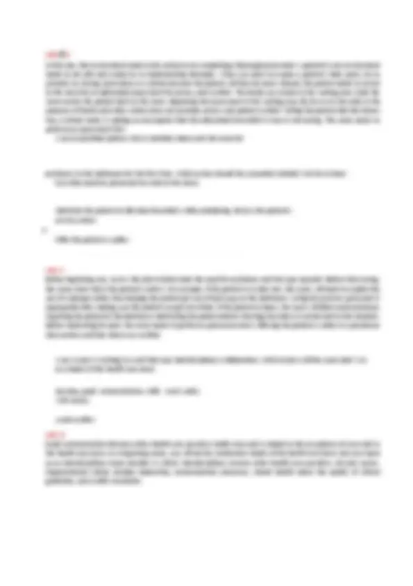 Nursing Process and Clinical Guidelines | Exams Nursing | Docsity