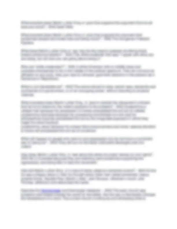 Martin Luther King Jr.'s Letter from Birmingham Jail Exam Questions and ...