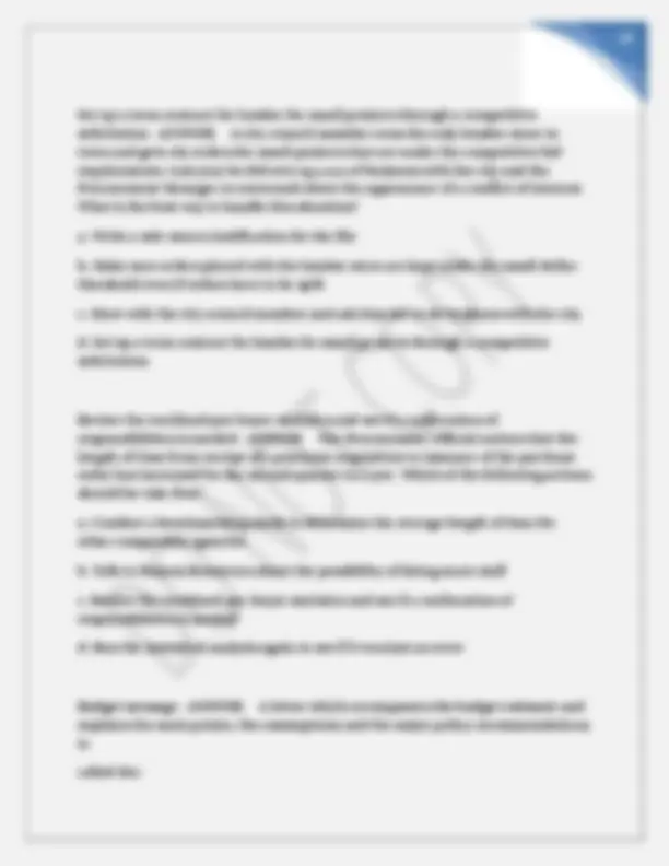 Procurement Exam Practice Questions and Answers | Exams Marketing ...