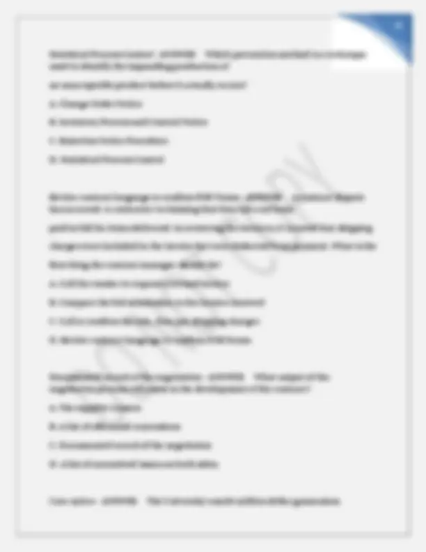 Procurement Exam Practice Questions and Answers | Exams Marketing ...