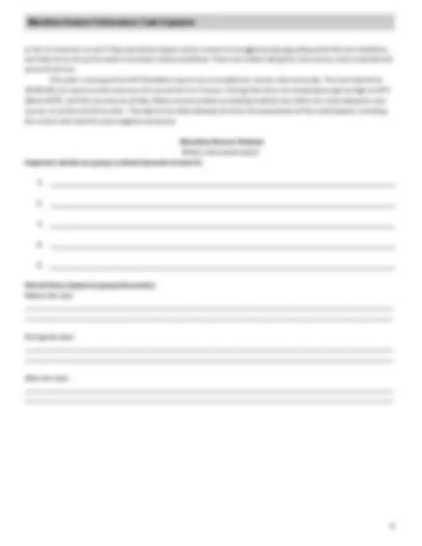 Unit 1 Marathon Runner | Lecture notes Biology | Docsity