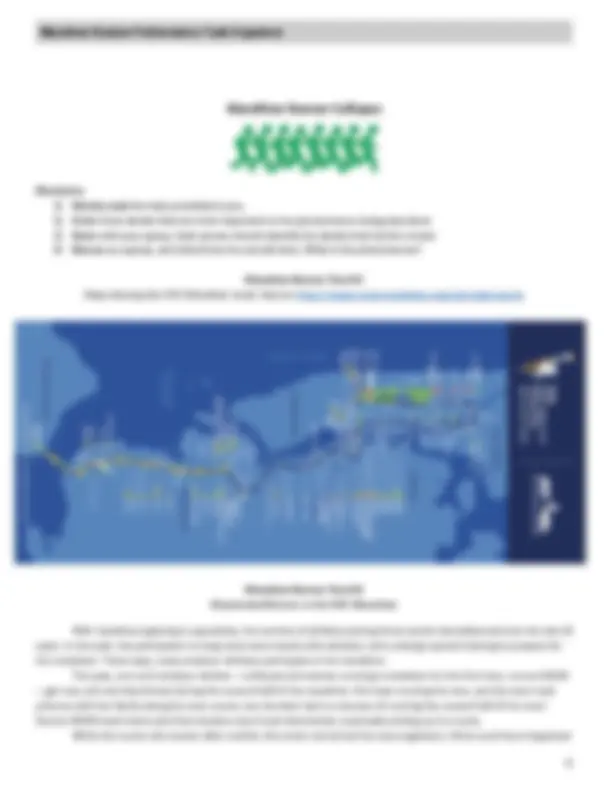 Unit 1 Marathon Runner | Lecture notes Biology | Docsity