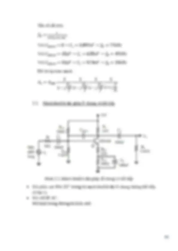 bài soạn thí nghiệm mạch điện tử | Assignments Electronics | Docsity