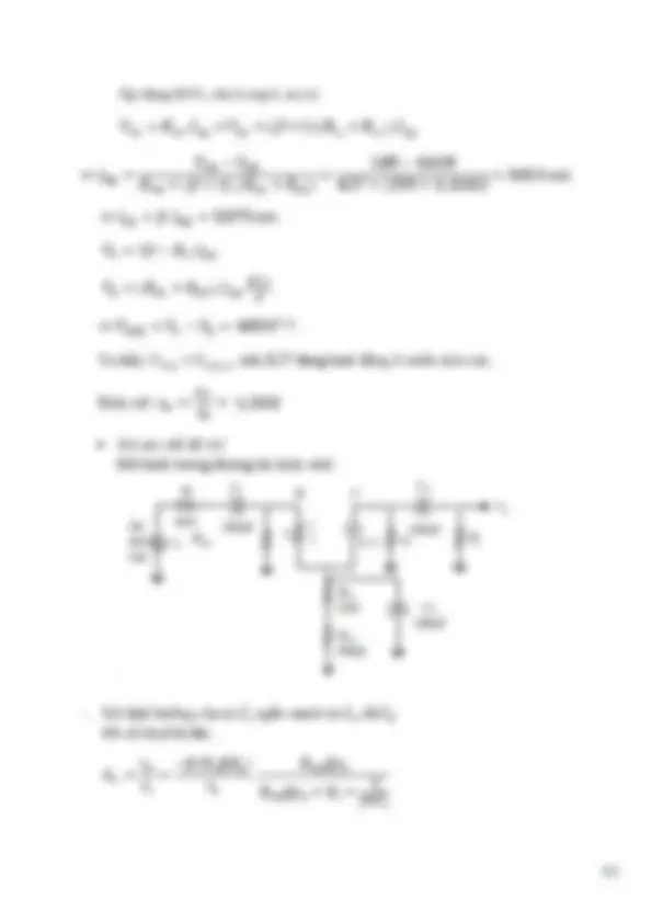 bài soạn thí nghiệm mạch điện tử | Assignments Electronics | Docsity