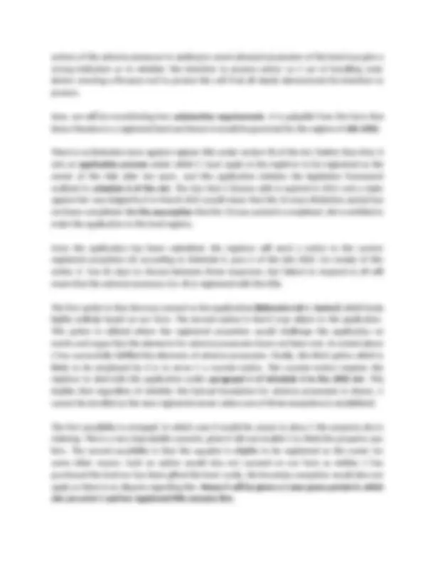 Adverse Possession and Property Law | Study notes Law | Docsity