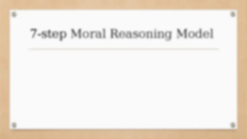 ETHICS LESSONS 4 REASON AND IMPARTIALITY | Lecture notes Philosophy ...