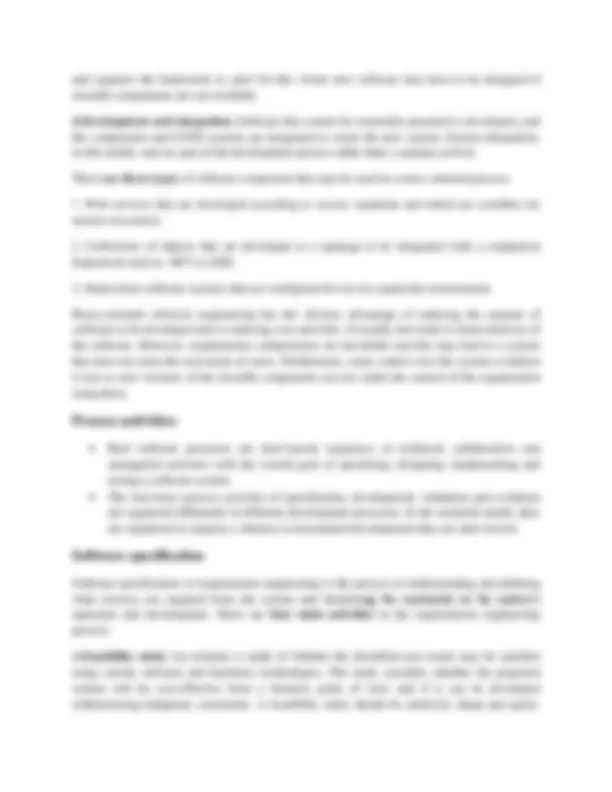 In this topic we are discuss about waterfall model, incremental development, reuse oriente ...