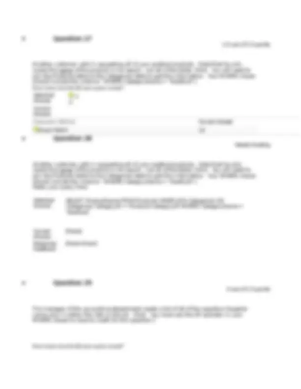 CSIS 100 Database Lab Answer Sheet Week 3- Liberty Lynchburg | Exams Computer Science | Docsity