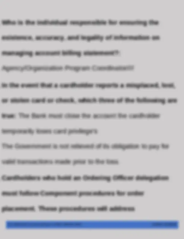 CLG 0010 DoD Commercial Exam LATEST UPDATE 2023 | Exams Law | Docsity