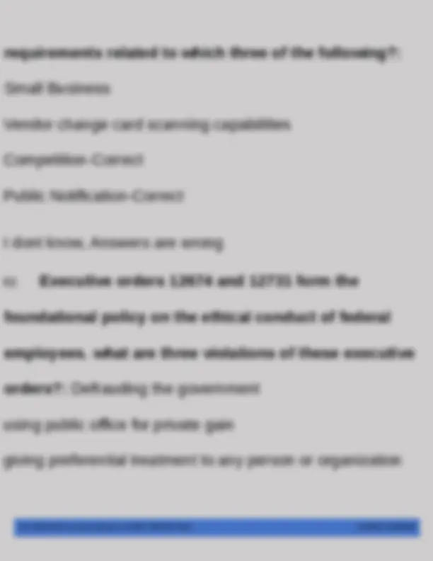 CLG 0010 DoD Commercial Exam LATEST UPDATE 2023 | Exams Law | Docsity