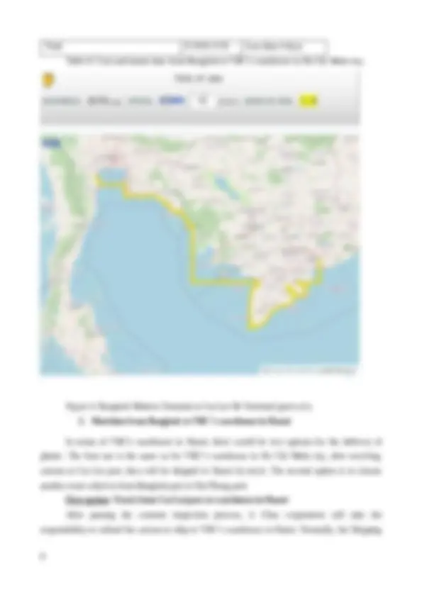 Assignment from school | Assignments Logistics | Docsity