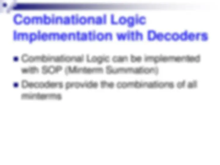 Combinational circuits ,encoder,decoder | Slides Digital Logic Design ...