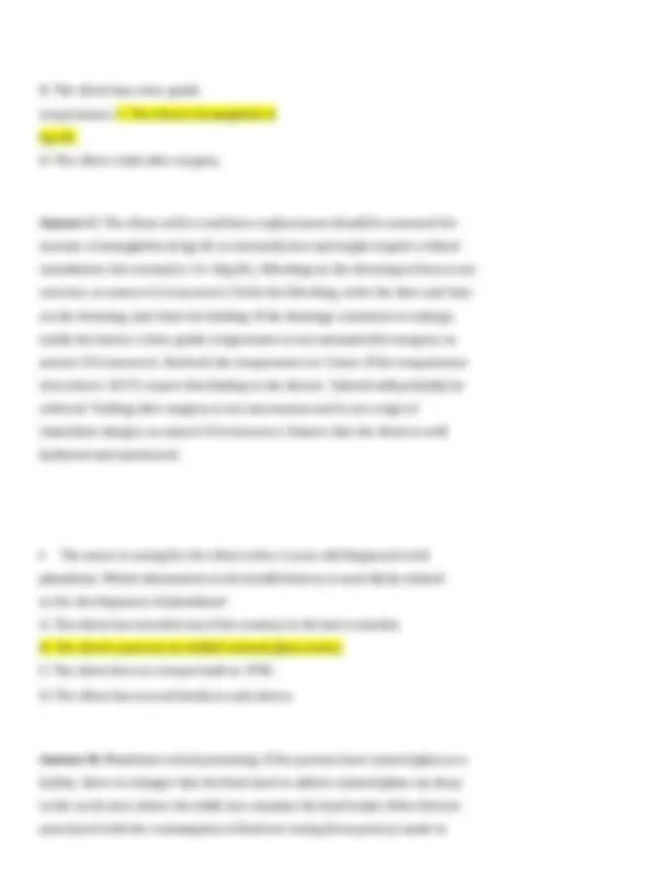 BNS 001 Exam Questions with Answers | Exams Nursing | Docsity