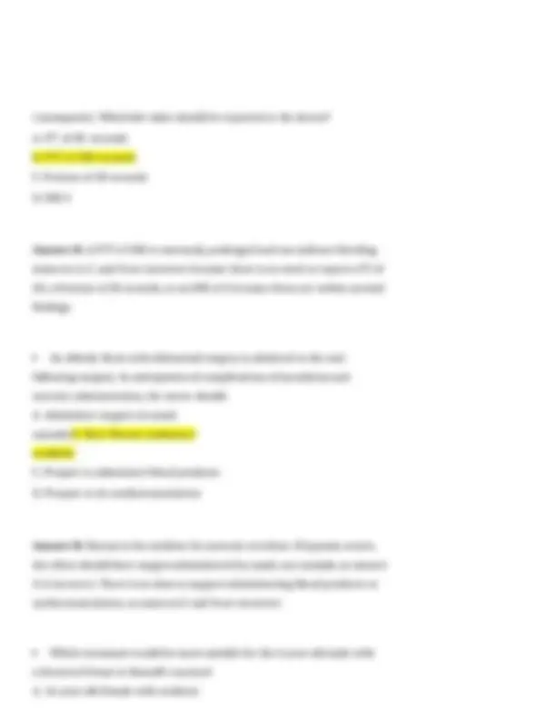 BNS 001 Exam Questions with Answers | Exams Nursing | Docsity