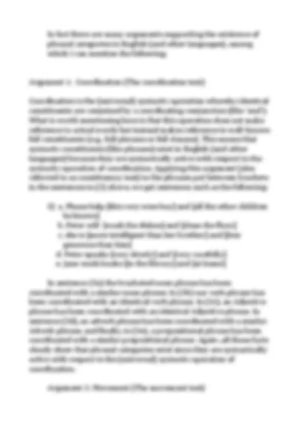 Introduction to English Sentence Structure: Word, Phrasal, and Clausal ...