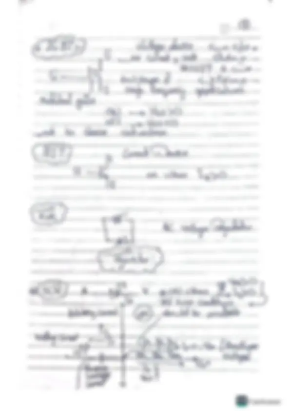 Power Electronics Switches | Study notes Power Electronics | Docsity