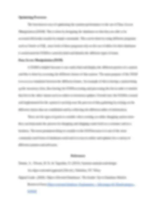 Systems Analysis and Design for a Bookstore Website | Thesis Financial Accounting | Docsity