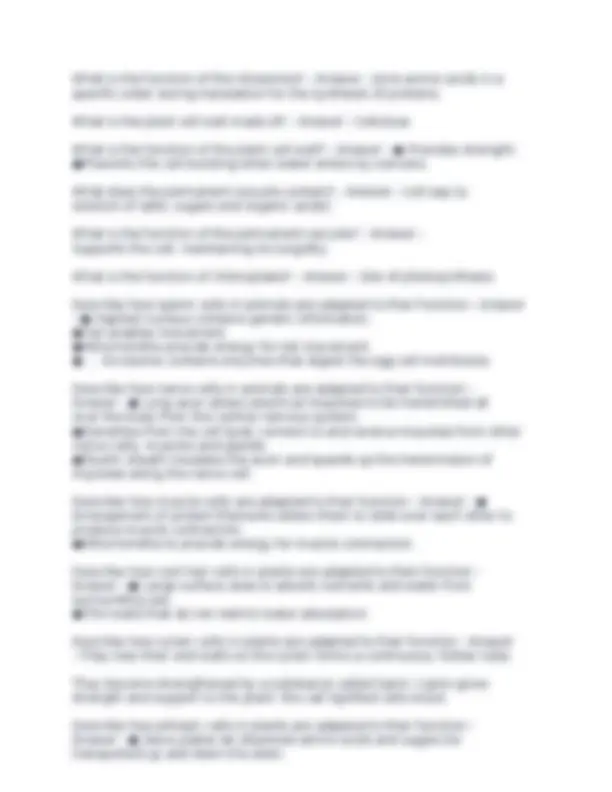 2024 AQA GCSE Biology Paper 1 | Exams Biology | Docsity