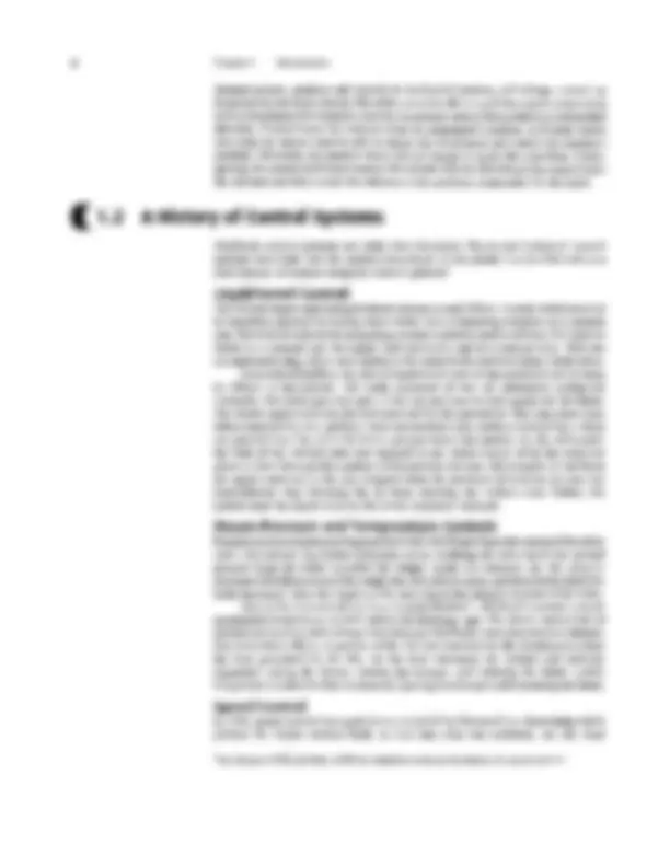 Control System PDF for Engineering | Schemes and Mind Maps Control Systems | Docsity