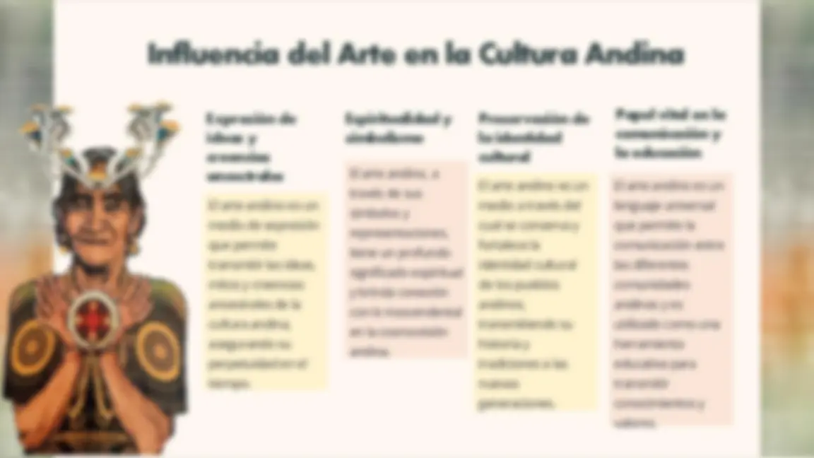El Arte en la Cultura Andina: Una Expresión Única de la Cosmovisión ...