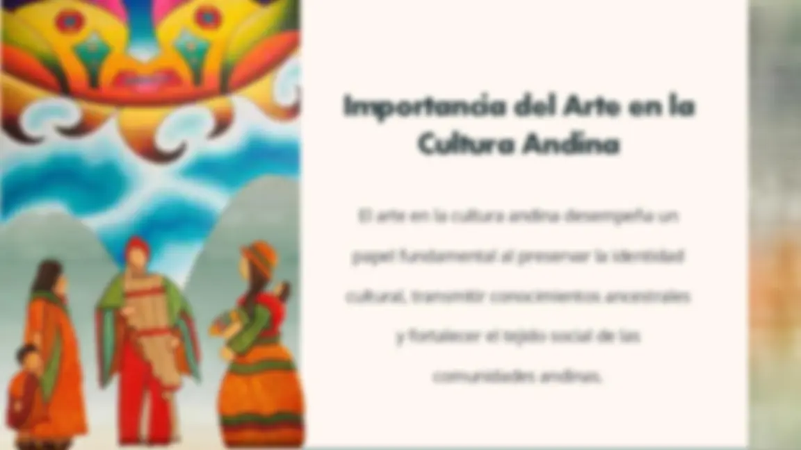 El Arte en la Cultura Andina: Una Expresión Única de la Cosmovisión ...
