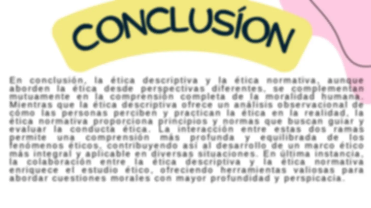 Ética Descriptiva vs Ética Normativa: Diferencias y Similitudes ...