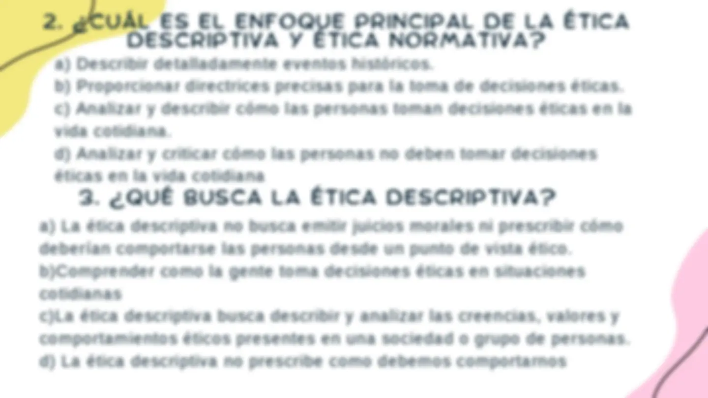 Ética Descriptiva vs Ética Normativa: Diferencias y Similitudes ...