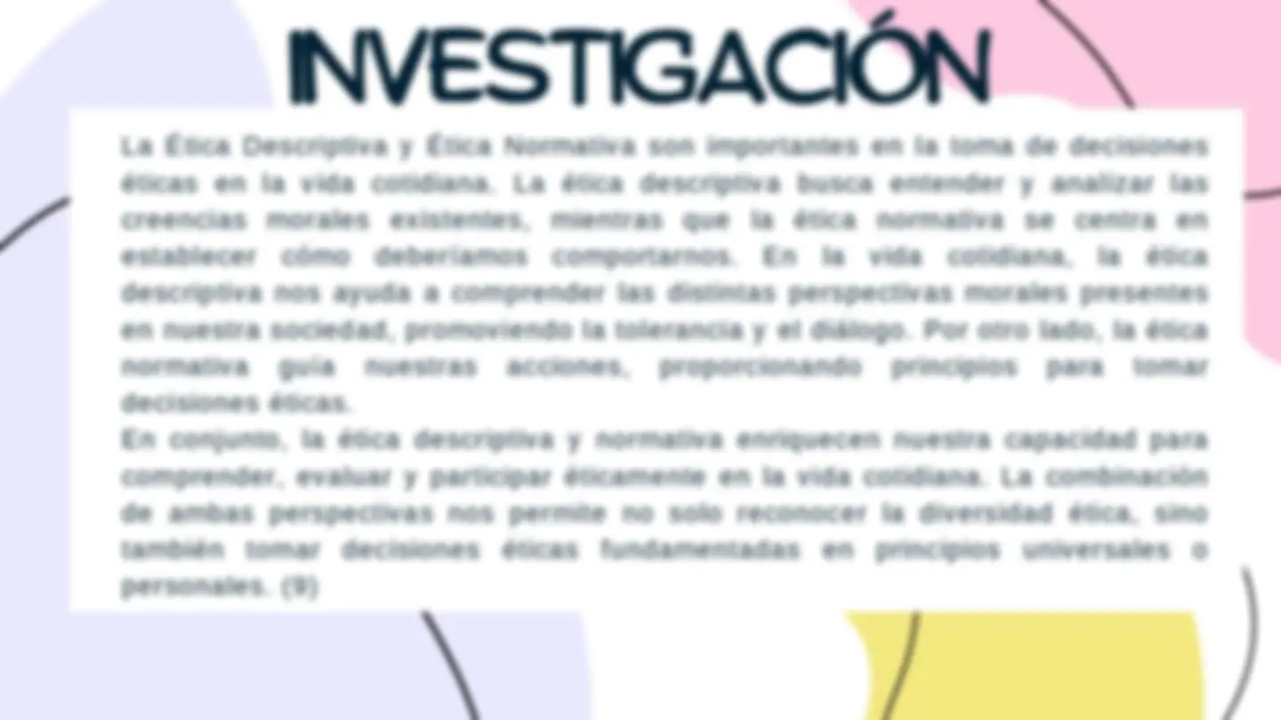 Ética Descriptiva vs Ética Normativa: Diferencias y Similitudes ...