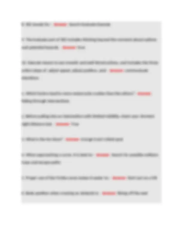 MSF Rider's Course Exam Questions and Motorcycle Safety Tips | Exams ...