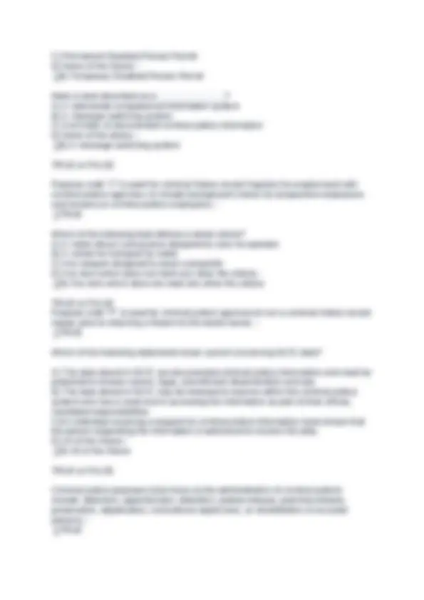 TCIC TLETS Mobile Access with CCH Recertification Test With Answers ...