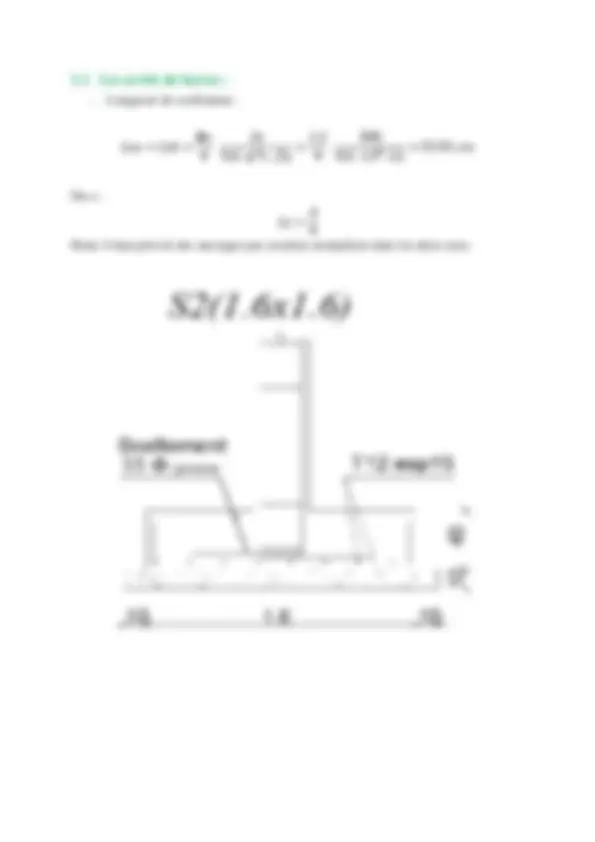 exemple de dimensionnement de semelle isolée | Exercises Dimensional Analysis | Docsity