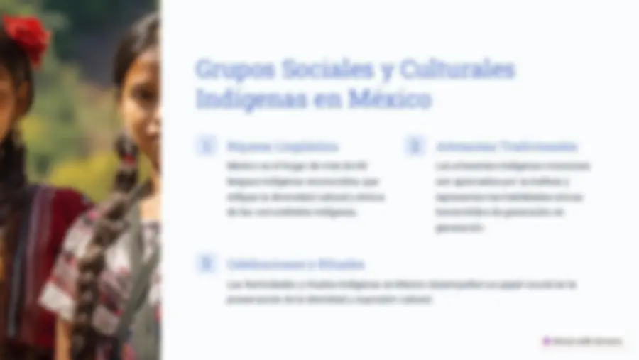 La Diversidad Social y Cultural en México: Un Pilar Fundamental de su ...
