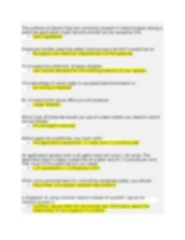 QAC Pesticide Quiz: Identifying Use and Safety Practices | Exams Pest ...