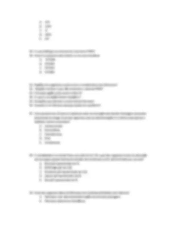 Farmacocinética - Exercícios | Exercícios Farmacologia | Docsity